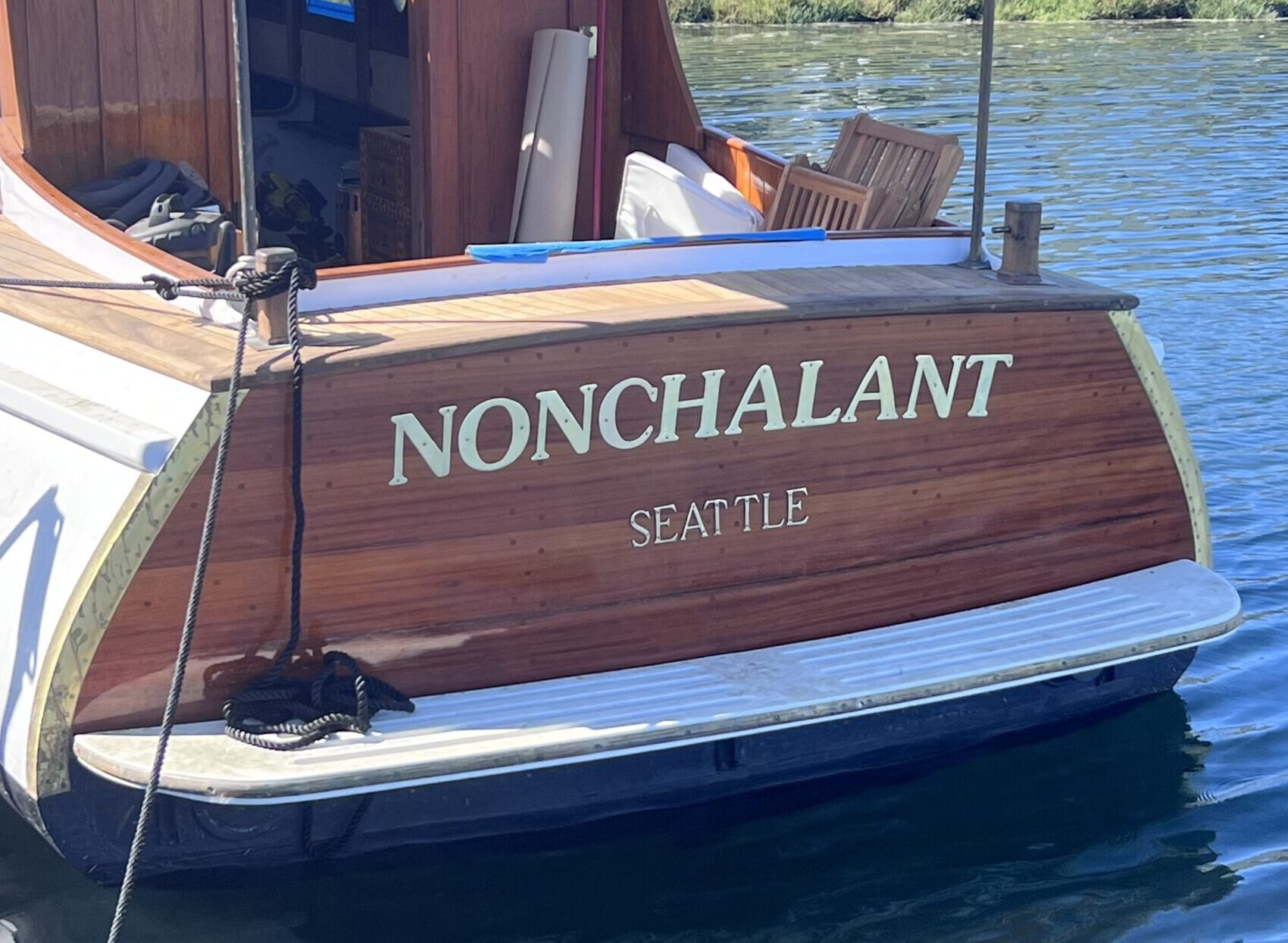 Butterfly hatch – Classic Yacht NONCHALANT